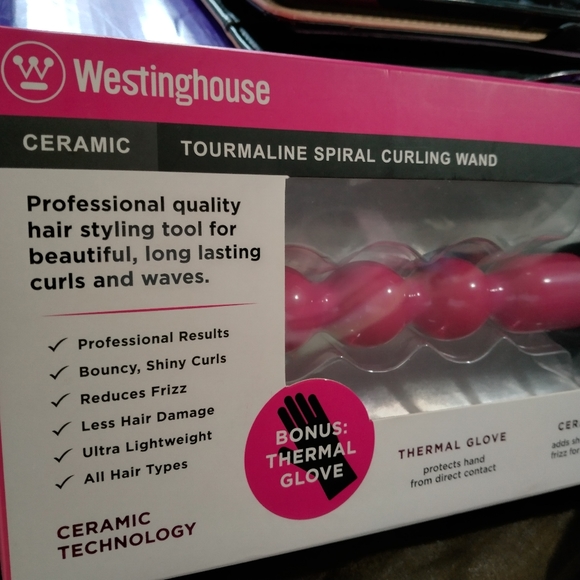 westinghouse | Hair | Brand New Westinghouse Ceramic Spiral Curling ...